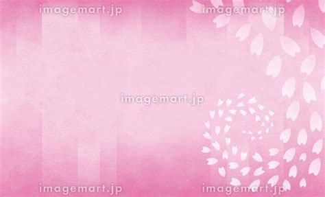 桜吹雪のイラスト素材 15180274 イメージマート
