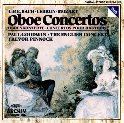 Cpe Bach Lebrun Mozart Oboe Concertos Goodwin Pinnock Jewish Music