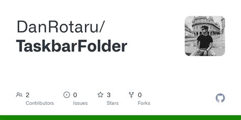 GitHub DanRotaru TaskbarFolder