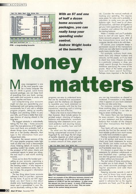 Atari St User Issue 094 December 1993 Atari Magazine Scans Pdf