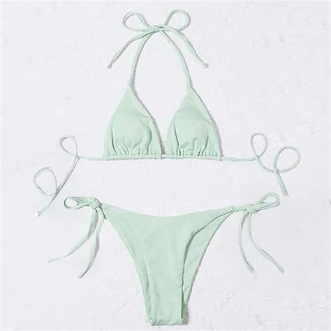 Blphud Ladies Bathing Suits Bikini Womens Sexy Three Piece Swimsuit