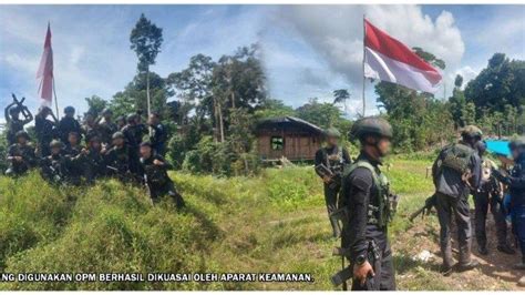 Markas KKB Di Puncak Papua Diserbu Tim Gabungan TNI Polri 5 Anggota