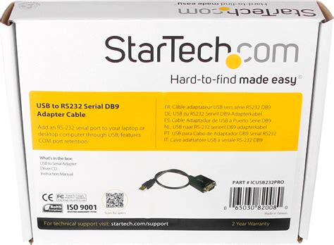 St Icusb Pro Usb To Serial Rs Db Adapter Cable At Reichelt Elektronik