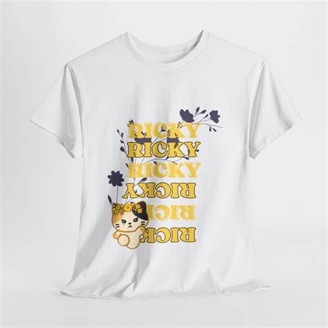 Zerobaseone Zeroni Ricky Rinini Unisex Heavy Cotton Tee Etsy