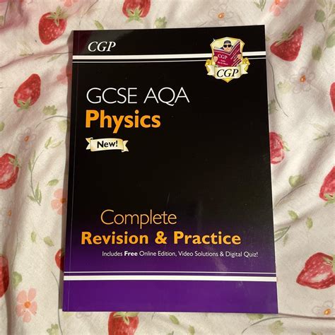 Cgp Aqa Gcse Physics Revision Book Unused Still Depop