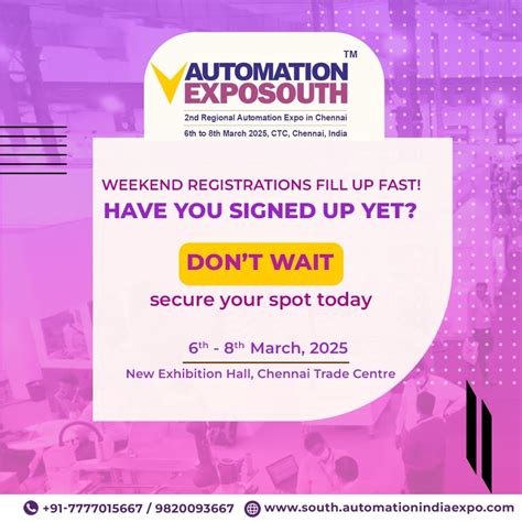 Automationexposouth Automationindia Industry40 Smartmanufacturing