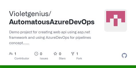 Github Violetgenius Automatousazuredevops Demo Project For Creating