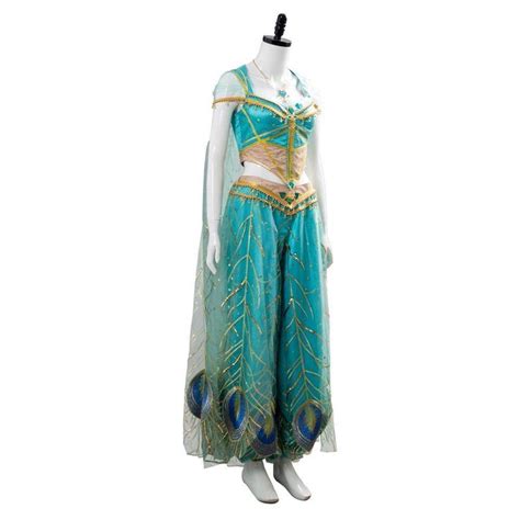 Adult Princess Jasmine Dress Plus Size Halloween Costume 디자인