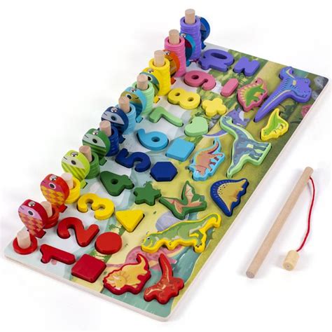 Planche Logarithmique Multifonctionnelle En Bois Montessori Trafic Rick