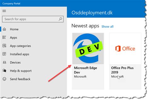 Deploy Microsoft Edge Dev For Business As A Msi With Intune Cloud First