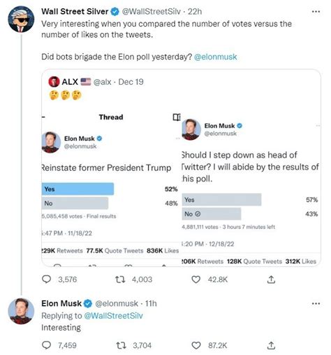 Elon Musk Breaks Silence After Twitter Poll Its Not To Announce Hes