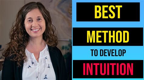 The Best Method To Develop Your Intuition Youtube