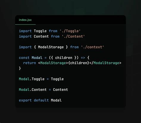 Mastering Compound Components Building Flexible And Reusable React