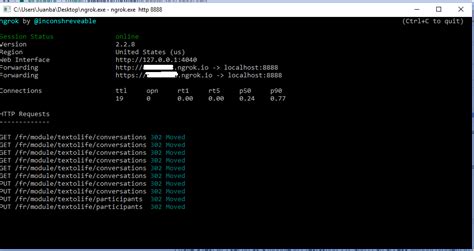 Rest Ngrok With 302 Moved In Prestashop Local Server Stack Overflow