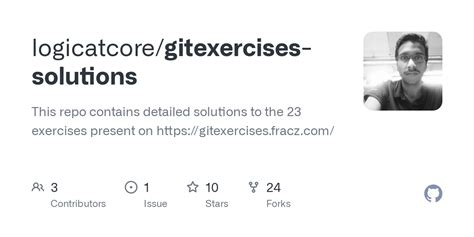 Github Logicatcore Gitexercises Solutions This Repo Contains Detailed Solutions To The