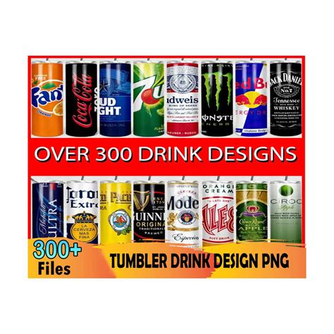 300 Drink Tumbler Bundle Png Beer Brand Png Softdrink Tumb Inspire