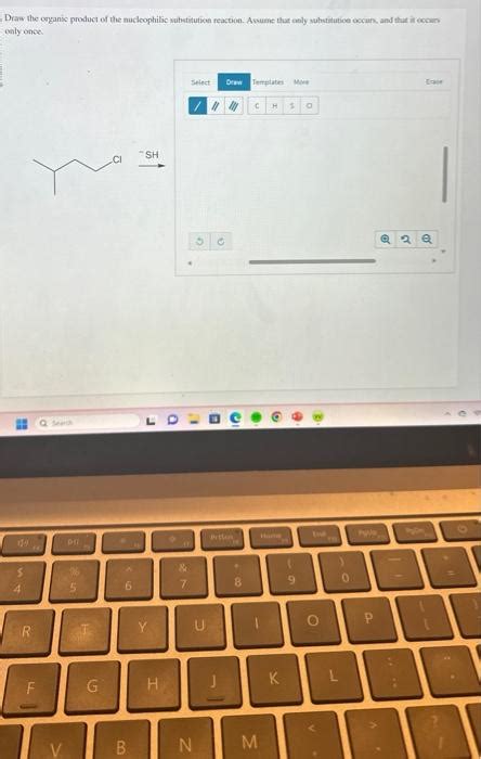 Solved Draw The Organic Product Of The Nucleophilic Chegg