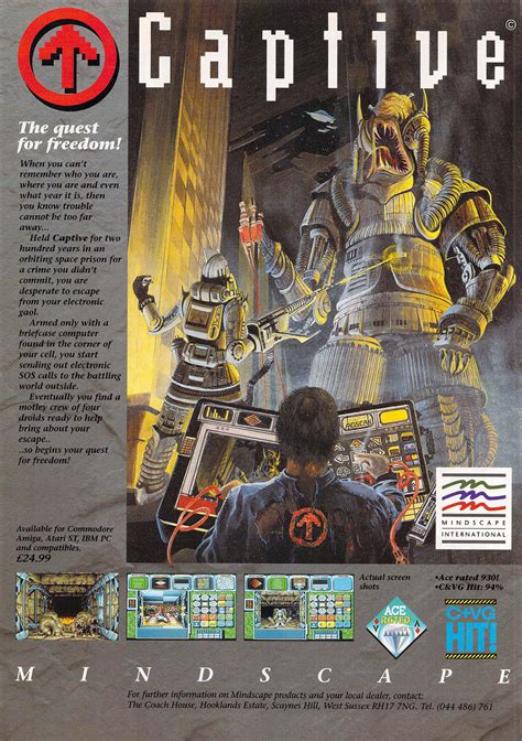Atari St Captive Scans Dump Download Screenshots Ads Videos
