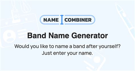 Band Name Generator