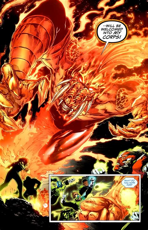 Green Lantern Corps Vs Larfleeze Green Lantern Vol 4 42 Comicnewbies