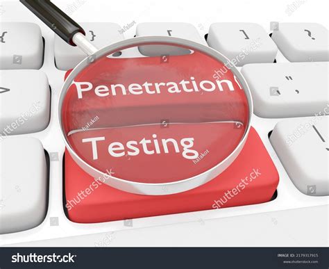 D Illustration Computer Keyboard Script Penetration Stock Illustration Shutterstock