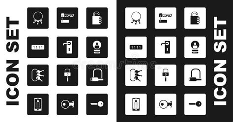 Set Safe Combination Lock Door Handle Password Protection Bunch Of Keys Create Account