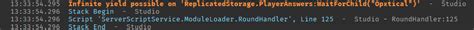 yup infinite yield possible on scripting support developer forum