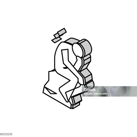 사상가 철학 아이소 메트릭 아이콘 벡터 일러스트 레이 션 과학에 대한 스톡 벡터 아트 및 기타 이미지 과학 과학자 교육 Istock