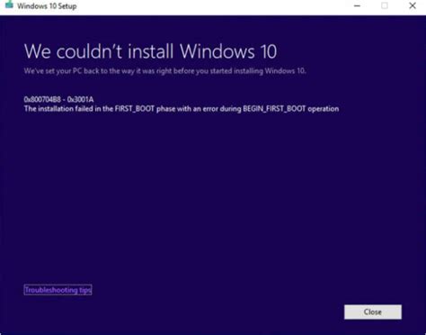 Troubleshooting Can T Install Windows With Code X Qiling