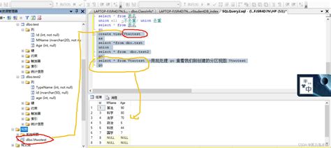 Sqlserver 关于创建 三种 标准视图、索引视图（详细介绍）、分区视图介绍sqlserver视图的写法 Csdn博客