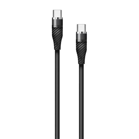 Кабель Usb Walker C735 Type C To Type C 65w 2м Black купити за 218 20