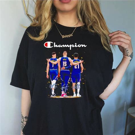 Designed just for you Champions Michael Porter Jr and Nikola Jokić and