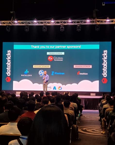We Are Delighted To Be In Attendance At The Databricks Data And Ai World