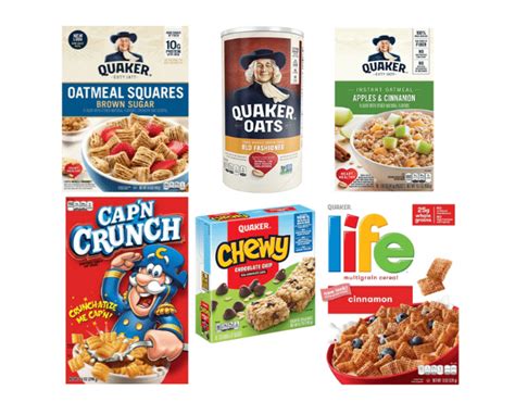 Quaker Old Fashioned Oats Oatmeal Squares Instant Oatmeal And Granola