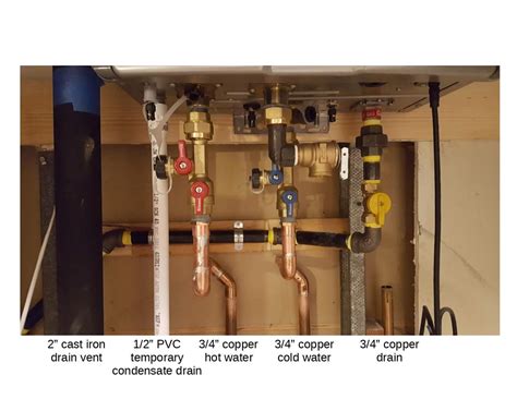 Tankless Water Heater Condensate Drain Installation Smart Water Source