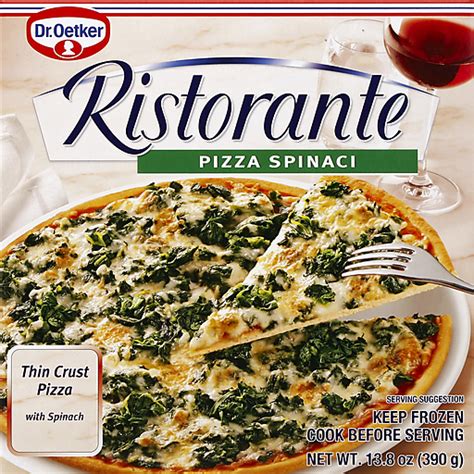 Dr Oetker Ristorante Pizza Pizza Spinaci Thin Crust With Spinach