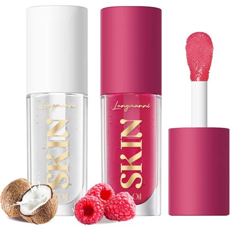 Langmanni Aceite De Labios Hidratante Brillo Labial No Pegajoso