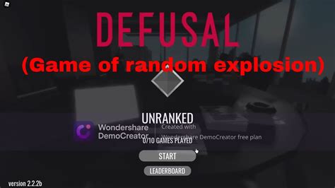 Roblox Defusal I Learned How To Defuse A Bomb Youtube