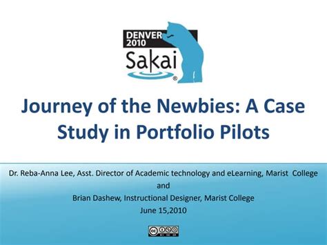 Journey Of The Newbies Ppt