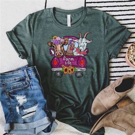 Farm Life Shirt Farm Animal T Shirt Chicken Shirt T For Chicken