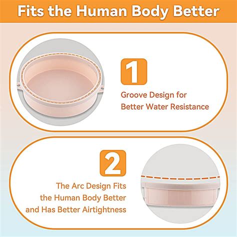 Steawoce Ostomy Shower Cover Waterproof Bath Protector With