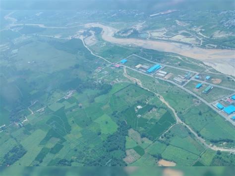Himachal Cm Sukhvinder Sukhu Take Aerial Survey Of Fatehpur And Indora