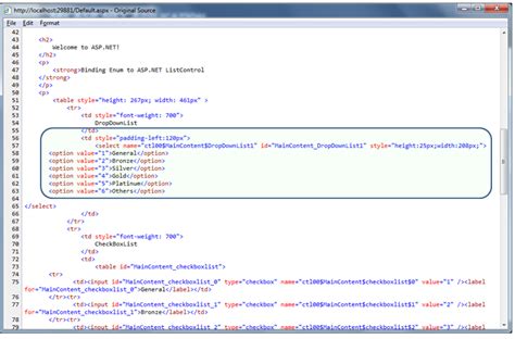 Generic Way To Bind Enum With Different ASP NET List Controls Abhijit S Blog