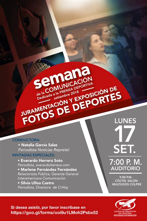 JURAMENTACIÓN E INAUGURACIÓN DE LA EXHIBICIÓN IMÁGENES DEL DEPORTE Colper