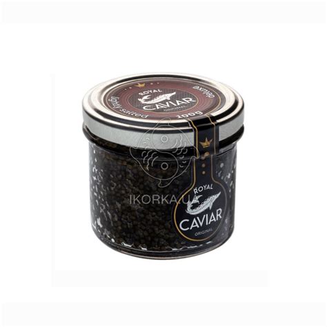 Икра черная осетра ROYAL CAVIAR - DE LUXE 100 г (забойная) - купить в ...