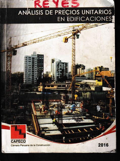 Analisis De Precios Unitarios En Edificaciones Pdf Presupuesto Economias