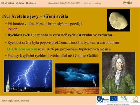PPT 19 1 Světelné jevy šíření světla PowerPoint Presentation ID