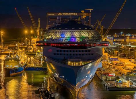 Bilder Vom Bau Der Icon Of The Seas Und Mein Schiff 7 Auf Der Meyer