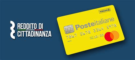 Carta Reddito Di Cittadinanza Di Poste Italiane Prepagata Rinnovabile