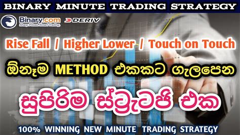 How To Make Money On Binary Deriv Trading Method Sinhala 2023 YouTube